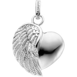 Engelsrufer Damen Kettenanh&auml;nger &raquo;Herzfl&uuml;gel&laquo; Made in Germany silber Silber 925 (Sterlingsilber), 2,5 g