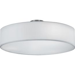 Trio Leuchten Deckenleuchte &raquo;Hotel&laquo; E27 1 Stk. Deckenlampe &Atilde; ̃ 50 cm mit Stoff-Schirm, Leuchtmittel tauschbar wei&szlig; 3, &Oslash; 50cm H: 18cm, 1 Stk.