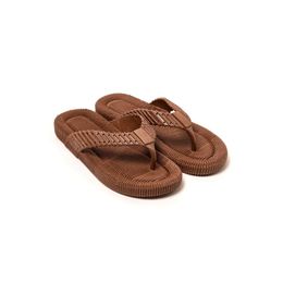 Brasileras Zehentrenner "Sandito" in Braun | Gr.: 41