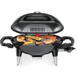 Rommelsbacher Elektrogrill &raquo;BBQ 4000&laquo; 2200 W BARBECUE GRILL schwarz Einheitsgr&ouml;&szlig;e