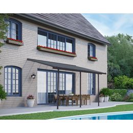 Terrassendach &raquo;Capri Alu Terrassen&uuml;berdachung&laquo; einfache DIY Montage grau Aluminium, Polycarbonat (PC) B/H/T: 434cm x 305cm x 295cm
