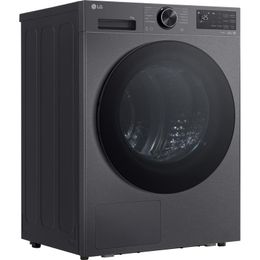 LG W&auml;rmepumpentrockner &raquo;RT10X7B&laquo; Serie X7 grau AI Dry : Passt Zeit und Temperatur der Trocknung automatisch basierend auf Gewicht, Stoffart und 