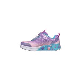 Skechers Schn&uuml;r-Sneaker f&uuml;r Kinder S Lights Mermaid Dreams LVMT Levender Multi | Gr.: 33