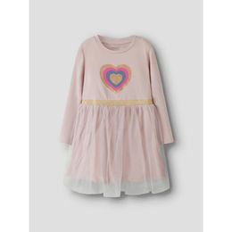name it M&auml;dchen T&uuml;llkleid &raquo;NMFNASTAR LS DRESS&laquo; lila 92, N-Gr