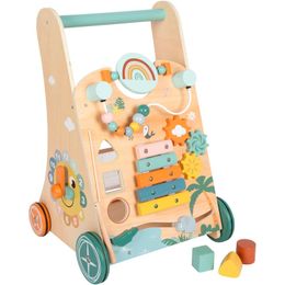 Small Foot Lauflernwagen &raquo;Safari&laquo; bunt Einheitsgr&ouml;&szlig;e Lauflernwagen