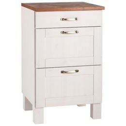 Home Affaire Unterschrank &raquo;Alby&laquo; Breite 50 cm, 3 Schubladen wei&szlig; B/H/T: 50cm x 85cm x 50cm