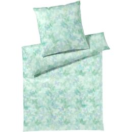 Elegante Bettw&auml;sche &raquo;Lucid&laquo; 2 Stk. angenehmes Hautgef&uuml;hl blau Mako-Jersey, Obermaterial: 100% Baumwolle B/L: 135cm x 200cm, 1 Stk., 1 Stk., Mako-Jersey, B/L: 