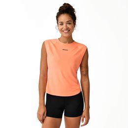 Brooks Dash Cooling Short Sleeve Bekleidung Damen orange