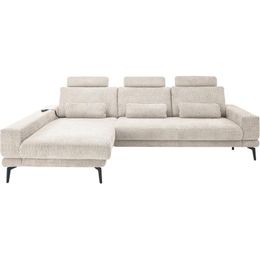 set one by Musterring Ecksofa &raquo;SO 3600, inkl motor. Sitztiefenverstellung, Kopfst&uuml;tzen, Nierenkissen&laquo; Sitzh&ouml;he 42 cm, Kaltschaum, Breite 293 x Tiefe 