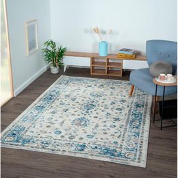 MyFlair Teppich &raquo;My Heriz&laquo; rechteckig 8 mm H&ouml;he Kurzflor, klassisches Orient Design, besonders weich durch Microfaser braun Polyester B : 160cm 1 Stk., 8mm, L