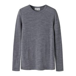 name it Oberteil mit langen &Auml;rmeln in Folkstone Gray | Gr.: 116
