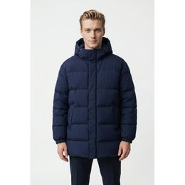 United Colors Of Benetton Herren United Colors Of Benetton Steppjacke mit Kapuze mit verstellbarer Kapuze blau M