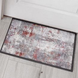 ANDIAMO Fu&szlig;matte &raquo;Metropolitan, Welcome, Made in Belgium&laquo; rechteckig 4 mm H&ouml;he Schmutzfangmatte, verschiedene Motive, rutschhemmend, waschbar bunt Kunstfaser 