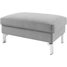 3C Candy Polsterhocker &raquo;Lecce&laquo; Passend zur Serie Lecce grau 100% Polyester B/H/T: 90cm x 45cm x 60cm, Easy care