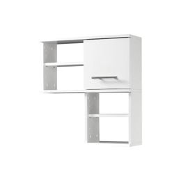 Schildmeyer Wandregal &raquo;Isola, Wandregal, melaminharzbeschichtet,Made in Germany, B: 60 cm&laquo; Solide Verarbeitung - Dieses Produkt ist in Deutschland gefertigt wei&szlig; 