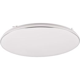REALITY LEUCHTEN LED Deckenleuchte &raquo;BLANCA, elegant schlichte wei&szlig;e LED Deckenlampe mit &Oslash; 53cm, warmwei&szlig;&laquo; LED-Board 1 Stk. Warmwei&szlig; 3-Stufen dimmbar 