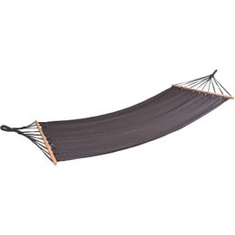 Garden Pleasure H&auml;ngematte &raquo;&raquo;HAWAII&laquo;&laquo; LxB: 280x100 cm, anthrazit grau Obermaterial: 65% Baumwolle, 35% Polyester Einheitsgr&ouml;&szlig;e