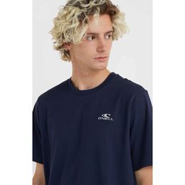 O`Neill O'neill Herren O'Neill T-Shirt &raquo;O'NEILL SMALL LOGO T-SHIRT&laquo; mit eingefasster Kante am Rundhalsausschnitt, Kurzarm-Design blau M