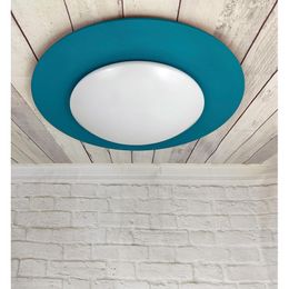 Niermann Deckenleuchte &raquo;Saturn, Kinderlampe, Kinderzimmer&laquo; E27 1 Stk. E27 Fassung f&uuml;r einfachen Leuchtmittelwechsel, &Oslash; ca. 53 cm blau 1, &Oslash; 53cm H: 