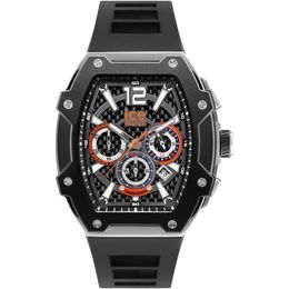 Ice Watch Ice-Watch Herren ice-watch Chronograph &raquo;ICE boliday - Steel - Large - CH&laquo; Armbanduhr, Quarzuhr, Herrenuhr, Silikonarmband, Stoppfunktion schwarz 