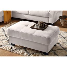 OTTO home Hocker &raquo;Solvei&laquo; beige B/H/T: 104cm x 45cm x 72cm, Luxus-Microfaser ALTARA NUBUCK