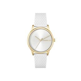Lacoste Damen Quarzuhr &raquo;CROCODELLE&laquo; Armbanduhr, Damenuhr, Silikonarmband, analog Einheitsgr&ouml;&szlig;e