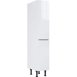 Optifit Apothekerschrank &raquo;Tara&laquo; mit 2 Vollausz&uuml;gen und 4 Ablagen, Soft-Close-Funktion, Breite 30 cm wei&szlig; wei&szlig;, B/H/T: 30cm x 176,6cm x 58,4cm, T&uuml;ren: 