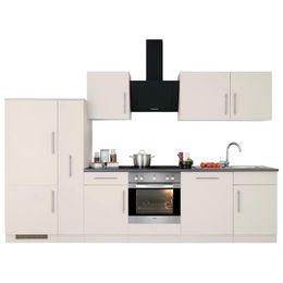 Wiho-K&uuml;chen wiho K&uuml;chen K&uuml;chenzeile &raquo;Cali&laquo; mit E-Ger&auml;ten, Breite 310 cm beige B/H/T: 310cm x 60cm