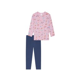 Schiesser Pyjama in Rosa/Blau | Gr.: 92