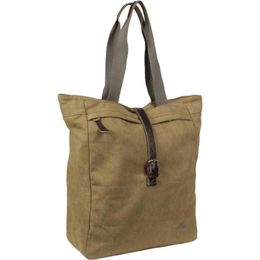 GREENLANDS BICYCLE BAGS Fahrradtasche &raquo;Greenlands Shopper&laquo; beige B/H/T: 40cm x 14cm x 40cm Fahrradtasche