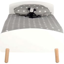 M&ouml;bilia Bett &raquo;Lizzi&laquo; toll kombinierbar wei&szlig; L&auml;nge B: 210cm x 95cm, H&ouml;he Bett: 76cm