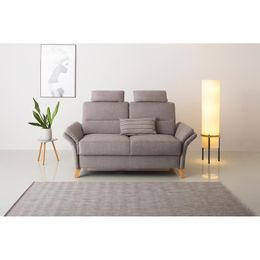 OTTO home 2-Sitzer &raquo;Westerland&laquo; Federkern-Polsterung. wahlweise mit Armlehnfunktion braun 100% Polyester B/H/T: 166cm x 90cm x 89cm, Chenille-Optik, 