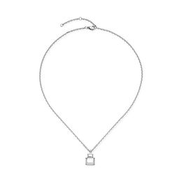 Liebeskind Berlin Damen Kette mit Anh&auml;nger &raquo;Steel Diamond&laquo; silber Edelstahl, L: 47 B: 2mm