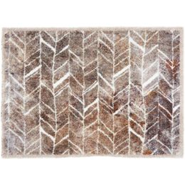 Astra Fu&szlig;matte &raquo;Pure&Soft 018&laquo; rechteckig 7 mm H&ouml;he Sauberlaufmatte, weiche Oberfl&auml;che, waschbar, rutschfest bunt Kunstfaser B : 50cm 1 Stk., 7mm, L: 