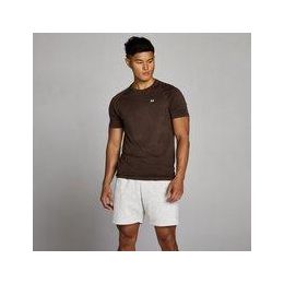 Myprotein MP Herren Tempo Pillar Graphic Seamless T-Shirt &ndash; Kakao - XXL