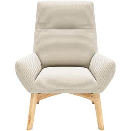 Home Affaire Sessel &raquo;Basic Relaxsessel, Design und Komfort, bequem, Breite 82cm&laquo; Extra hohe R&uuml;ckenlehne beige 88% Polyester, 12% Polyacryl Cord, 