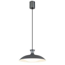 Globo LIGHTING H&auml;ngeleuchte &raquo;ROCHA&laquo; LED-Modul 1 Stk. warmwei&szlig; - kaltwei&szlig; H&auml;ngelampe Esszimmer-Leuchte Esstischleuchte Wohnzimmer grau &Oslash; 40cm H: 150cm,