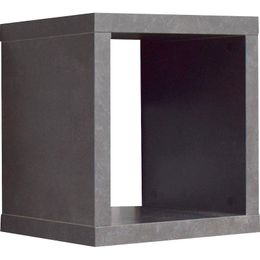 M&auml;usbacher Wandregal &raquo;Big System Office&laquo; Breite 40 cm grau Holzwerkstoff B/H/T: 40cm x 41cm x 40cm, 1 Stk.