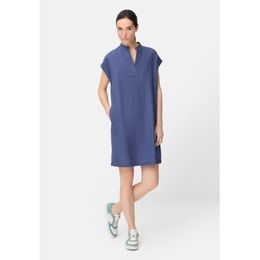 Camel Active Kleid mit seitlichen Taschen in Ozeanblau | Gr.: XS