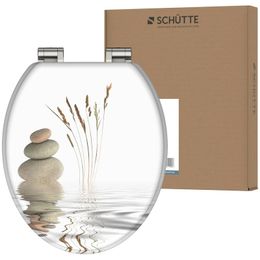 Sch&uuml;tte WC-Sitz &raquo;Balance&laquo; mit Absenkautomatik und Holzkern, MDF bunt MDF - Mitteldichte Holzfaserplatte Einheitsgr&ouml;&szlig;e