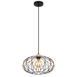 Globo LIGHTING H&auml;ngeleuchte &raquo;GREYS&laquo; E27 1 Stk. H&auml;ngelampe Esszimmer-Leuchte Esstischleuchte Wohnzimmer &Oslash; 40cm H: 150cm, 1 Stk.
