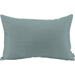HOCK Dekokissen &raquo;Miss Dots Kissen&laquo; mit Punkten, Kissenh&uuml;lle mit F&uuml;llung, 1 St&uuml;ck blau Baumwolle, Polyester B/L: 40cm x 60cm, 1 Stk.