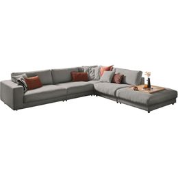 3C Candy Ecksofa &raquo;Enisa II, bequem und komfortabel, gro&szlig;es Familiensofa, L-Form&laquo; incl. 3 Flatterkissen, wahlweise mit Flecken-Schutz-Bezug Easy care 