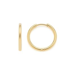 Leonardo Damen Leonardo Paar Creolen &raquo;Alida Beauty's&laquo; gold 20mm, Edelstahl
