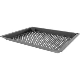 Bosch Backblech &raquo;HEZ629070&laquo; Metall perfekt ger&ouml;stetes Gem&uuml;se und knusprige Pommes frites mit weniger &Ouml;l grau B/H/T: 45,5cm 3,4cm x 37,5cm Backblech