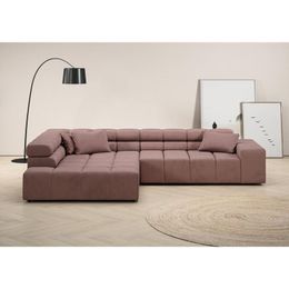 Home Affaire Ecksofa &raquo;Ancona, Ecksofa, incl. Kopfteilverstellung, Breite 319 cm, L-Form&laquo; wahlweise motorische Sitztiefenverstellung, auch in Cord + 