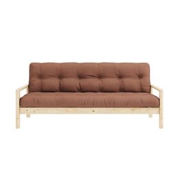 Karup Design Schlafsofa &raquo;KNOB&laquo; mit Futonmatratze, verschiedene Farben, FSC -zertifiziert, Kiefer braun Matratzenmaterialzusammensetzung: Futonmatratze mit 