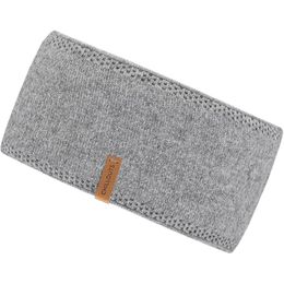 Chillouts Damen Chillouts Stirnband &raquo;Erica Headband&laquo; extrabreit und besonders warmhaltend grau Einheitsgr&ouml;&szlig;e