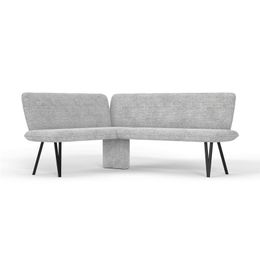 OTTO home Eckbank &raquo;Mily K&uuml;chenbank, Polsterbank, Esszimmerbank, 205x164 cm&laquo; Moderne Bank und Farben, Sitzplatzanzahl: 5, Frei in Raum stellbar grau 