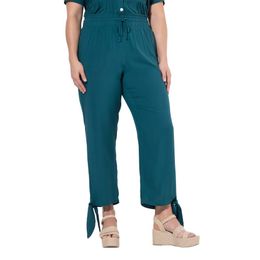 Ulla Popken Schlupfhose in petrol | Gr.: 46-48